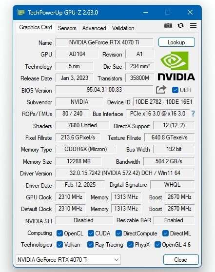 GPU-Z 2.63：支持四大新卡，提前迎接AMD RX 9070系列 - AI快讯网-人工智能最新资讯
